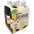 Amazon.com : Tejava Lemon Black Iced Tea, 4 Pack, 12oz Glass Bottles ...