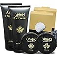 Amazon.com: Acne System for Men and Boys, Face Wash, Moisturizer, Pimple Patches, Shield Men's ...