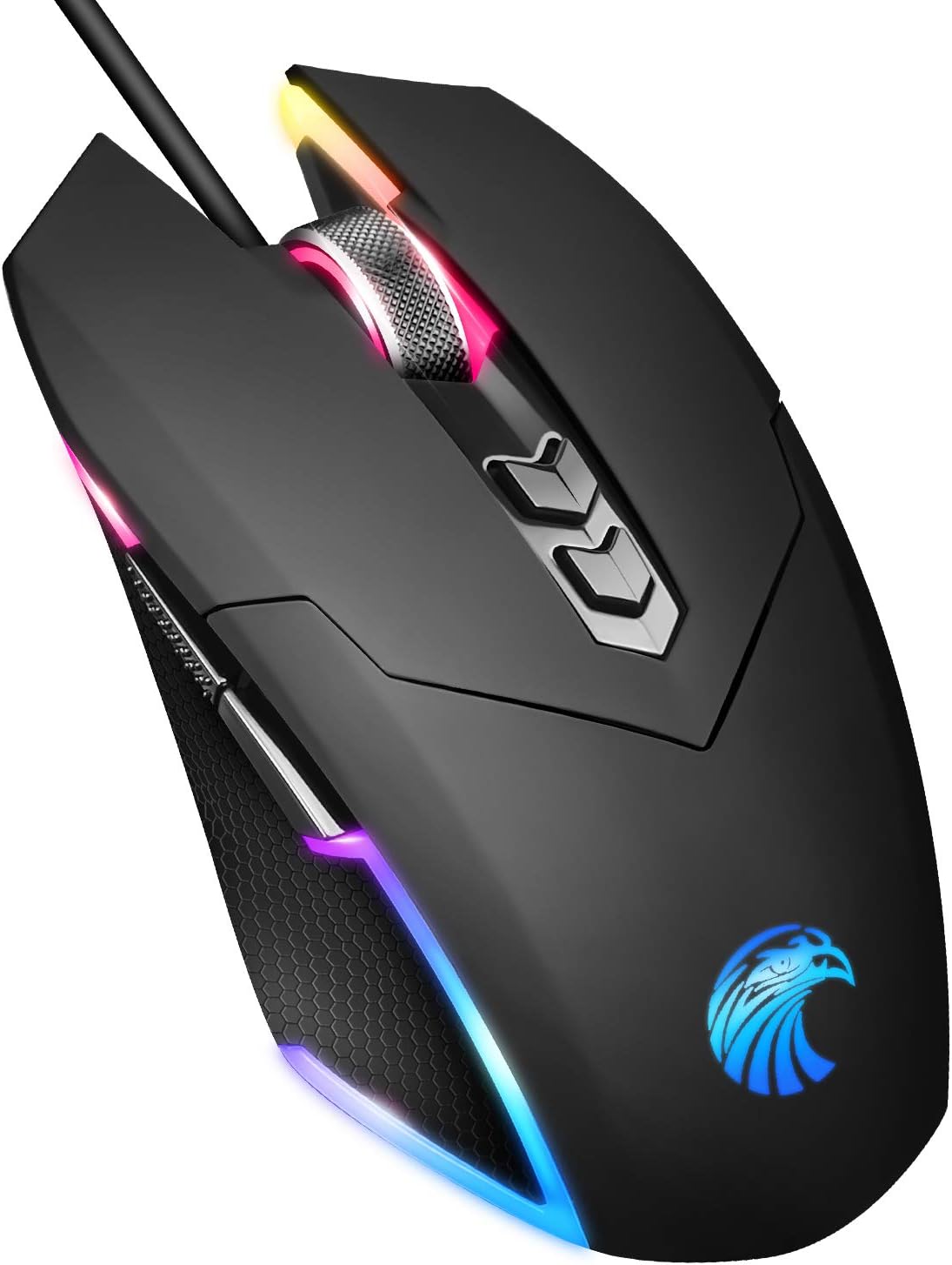 EYOOSO Z-66 Gaming Mouse Wired RGB Backlit 10,000 DPI: Amazon.co.uk ...