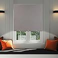 Amazon.com: Blackout Shades No Drill Cordless Window Blinds Cut to Size Roll up Adjustable Easy ...