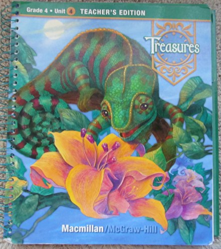 Buy A Reading / Language Arts Program Treasures Grade 4 Unit 4 Teachers ...