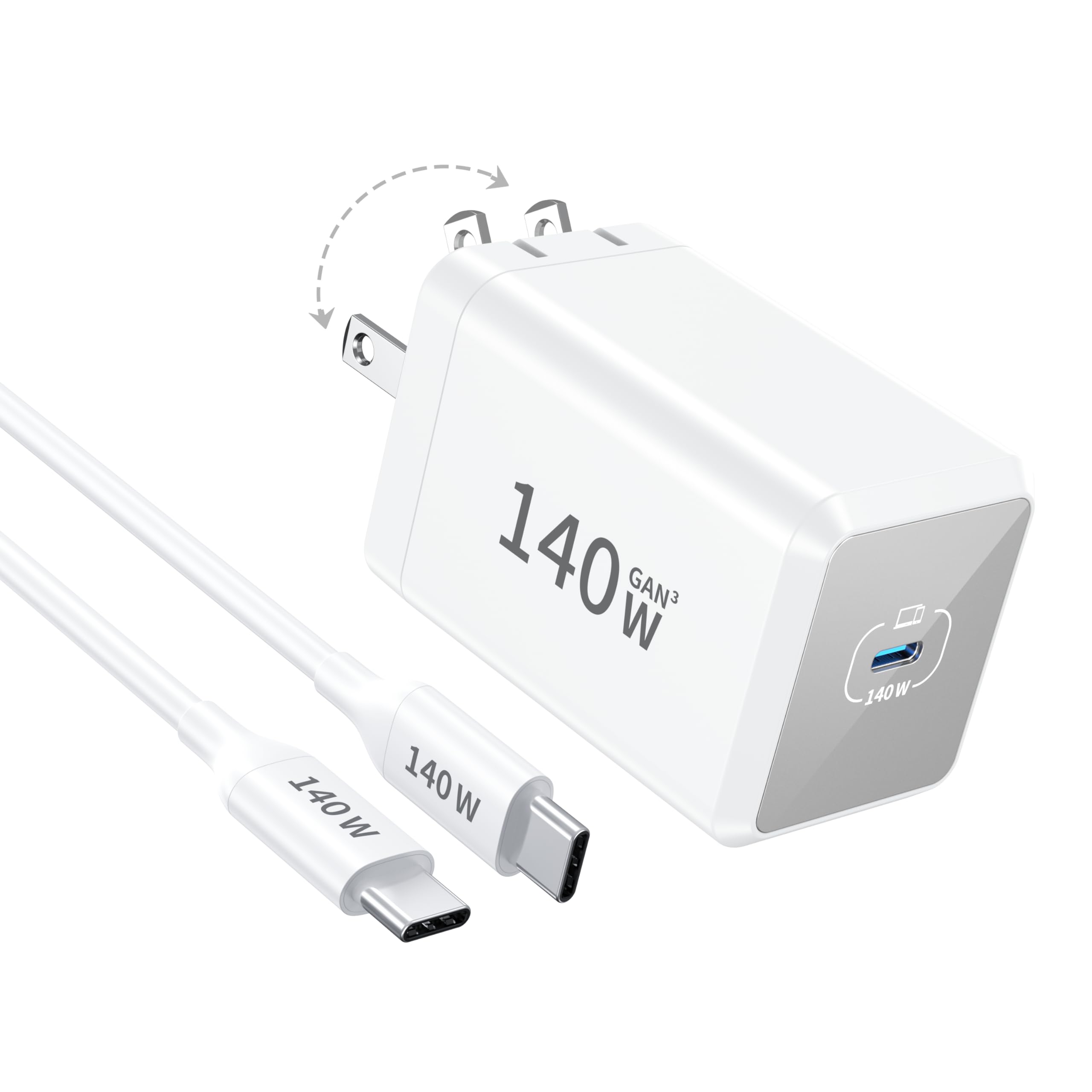 Mac Book Pro Charger - 160W Compact USB C Charger Fast Charger ...