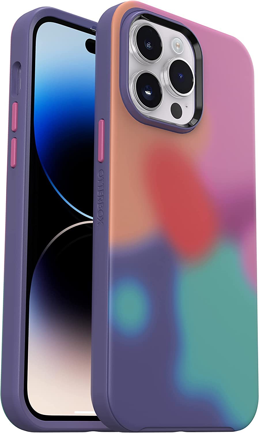 OtterBox Symmetry Series Series+ Graphics Antimicrobial Case with MagSafe for iPhone 14 Pro Max ...