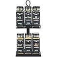 Amazon.com : Watkins Countertop Two Tier Rotating Spice Rack, Includes ...
