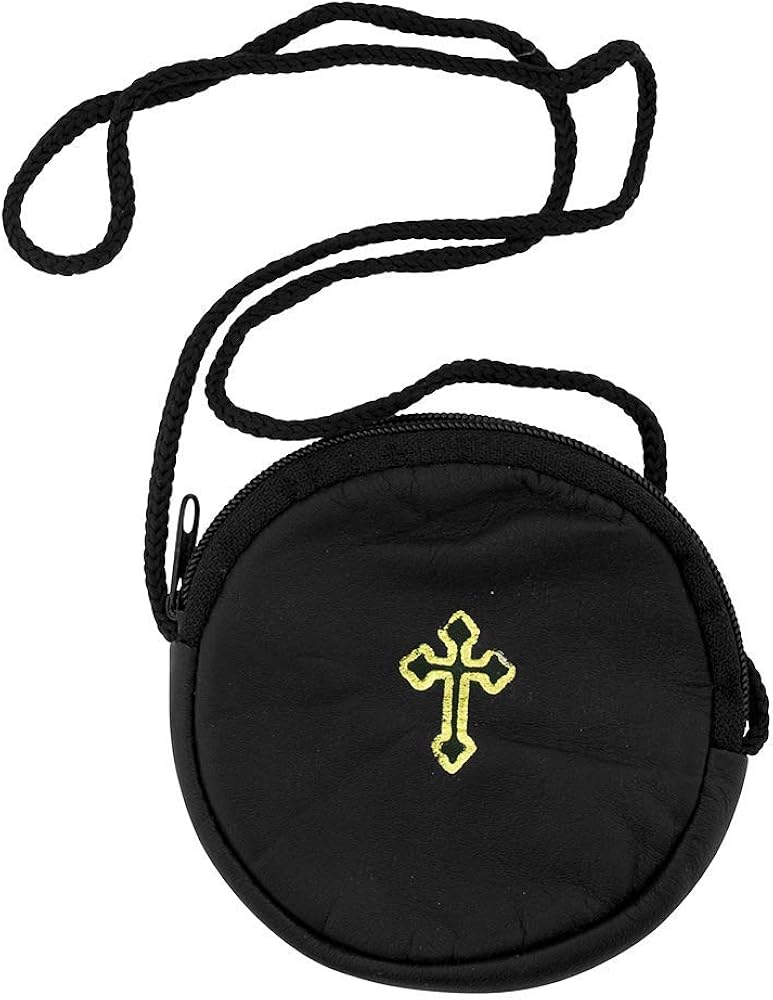 Amazon.com: 4" Black Round Burse | Perfect for Pyx Travel and ...