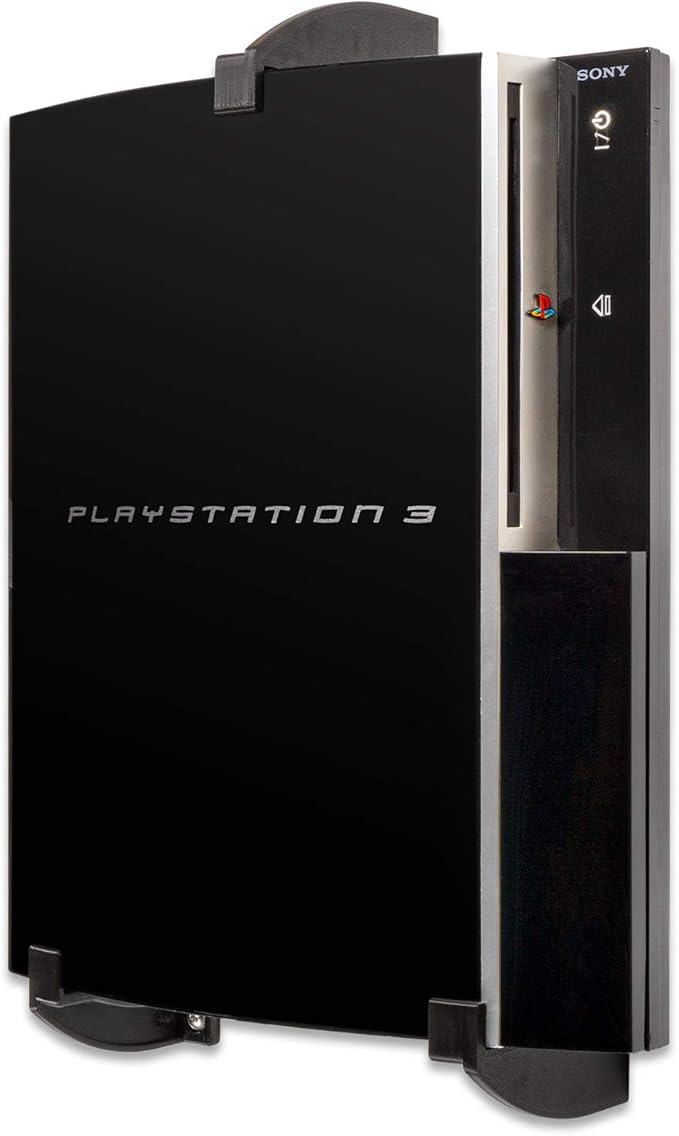 P3D-LAB Wall Mount for PlayStation 3 PS3 Original Game Console - Black ...