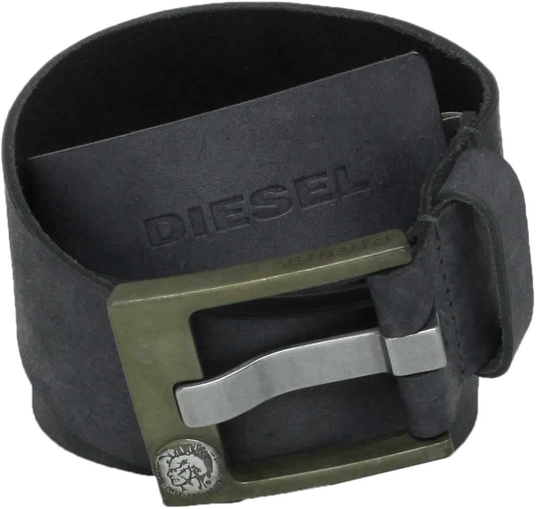 Diesel Gürtel Bausy Cintura grey anthra : Amazon.de