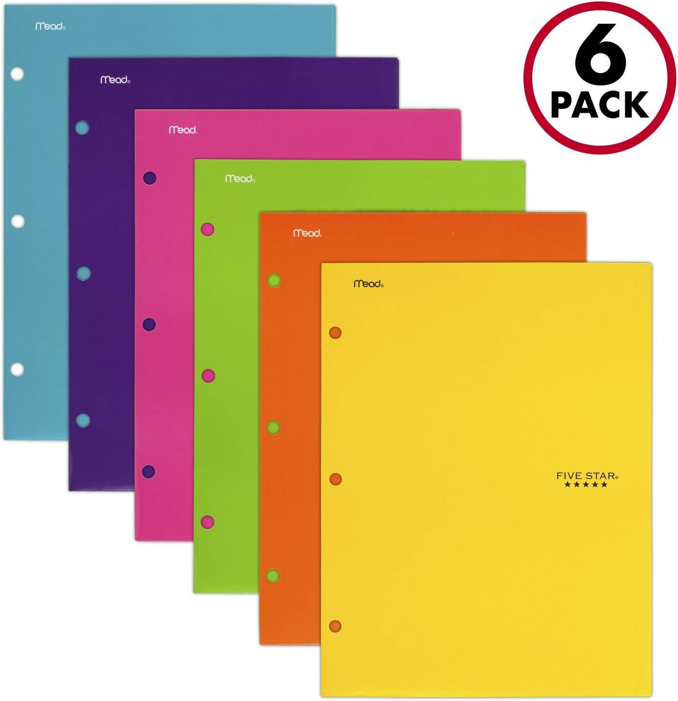 Five Star 4 Pocket Folders 2 Pocket Folders Plus 2 Additional Pockets Assorted Colors 6 Pack five-star-4-pocket-folders-2-pocket-folders-plus-2-additional-pockets-assorted-colors-6-pack