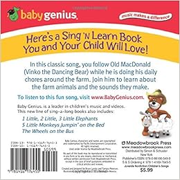 Amazon.com: Old MacDonald had a Farm: A Sing 'N Learn Book (Baby Genius ...