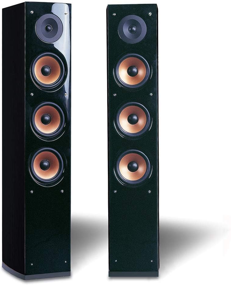 Pure Acoustics 250W Supernova 8 Front Floor Standing Speaker Pair f ...