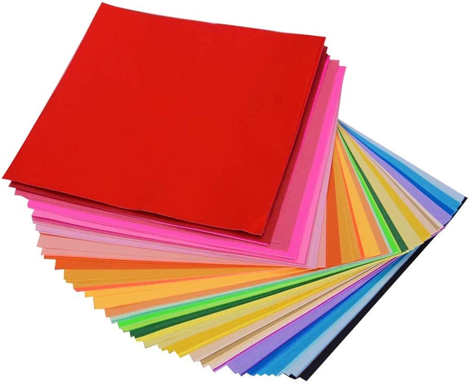 Amazon.com: 100 PCS Origami Paper, Colored Paper for 20 Colors, 6 Inch ...