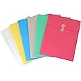 Amazon.com : C-Line Reusable Poly Envelope with String Closure, 1-Inch Gusset, Top Load, Letter ...
