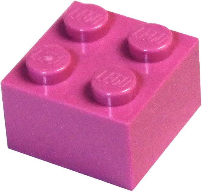 LEGO City - 20 dark pink Steine mit 2x2 Noppen: Amazon.de: Spielzeug