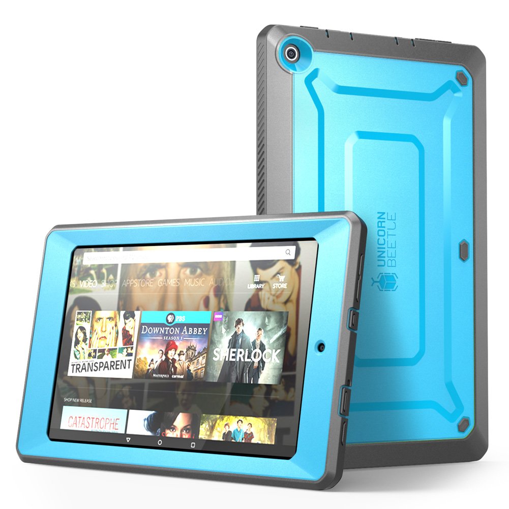 Amazon Fire HD 10 Tablet Case, SUPCASE [Unicorn Beetle PRO Serie ...