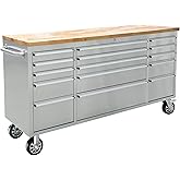 Amazon.com: CT Copper Tailor 72-inch Tool Chest with Integrated Power Strip,15 Drawers and ...