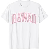 Amazon.com: Preppy Hawaii Cute Pink T-Shirt : Clothing, Shoes & Jewelry