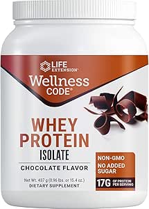 Amazon.com: Life Extension Wellness Code Whey Protein Isolate ...
