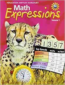Math Expressions, Grade 5 Student Activity Book Consumable: Houghton Mifflin Harcourt Math ...