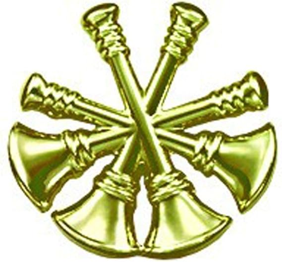 First Class Fire Department Bugle Deputy Chief Rank Collar Lapel Pin ...