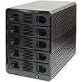Amazon.com: 5 Bay USB 3.2 Type-C 10Gbps Daisy-Chain Hard Drive ...