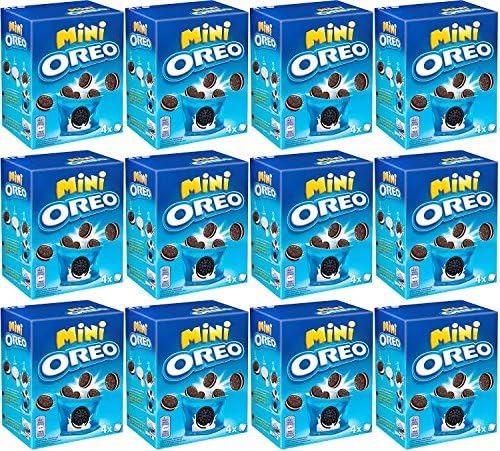 Oreo Mini Cookies Vanilla 160 gr. [Pack of 12]: Amazon.co.uk: Grocery