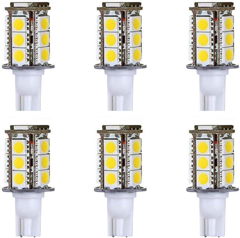 MakerGroup T5 T10 - foco LED de cuña de alta luminosidad (12 VAC/DC, 3 ...