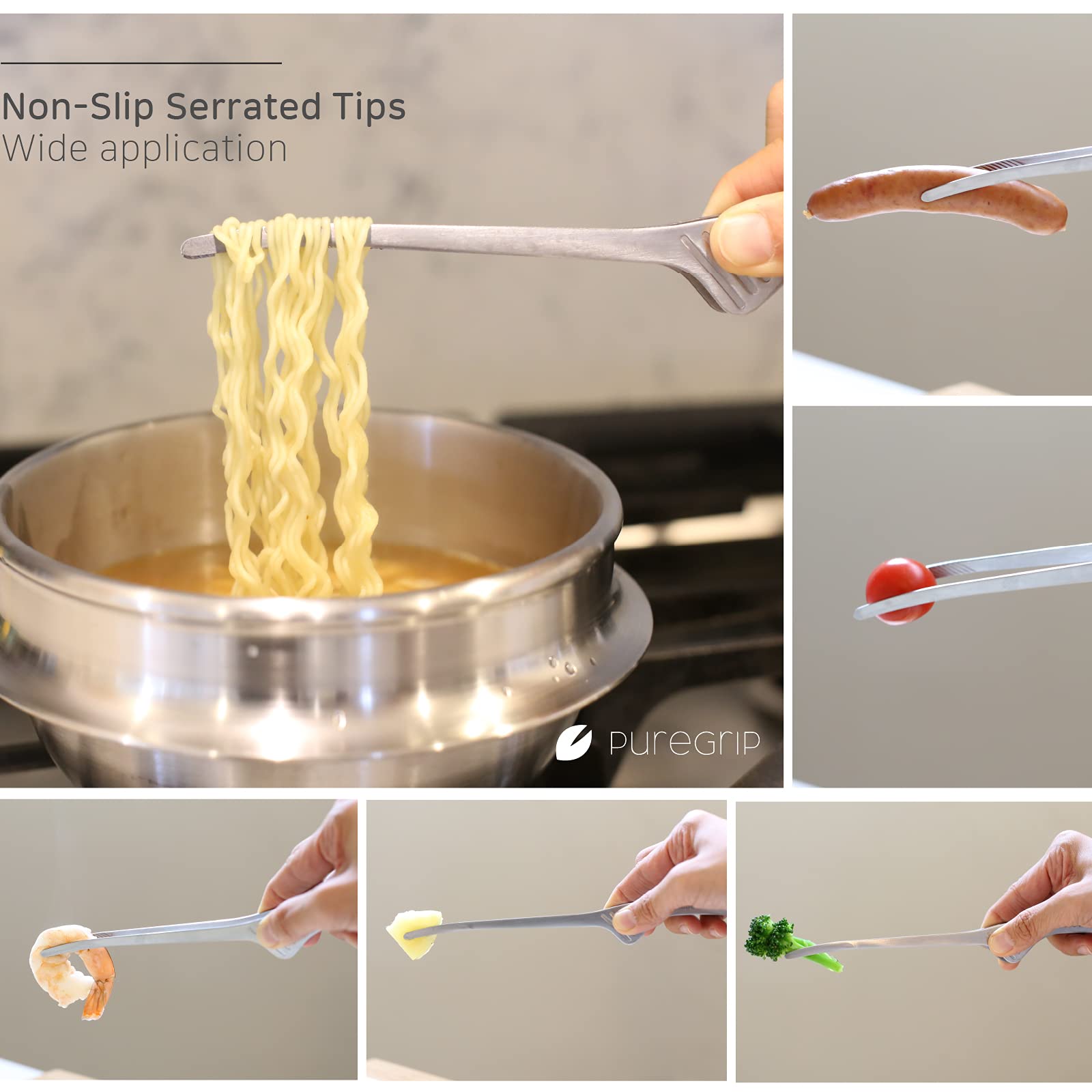 Mua (Set of 2) Made in Korea, Self-Standing Tongs for Korean & Japanese ...