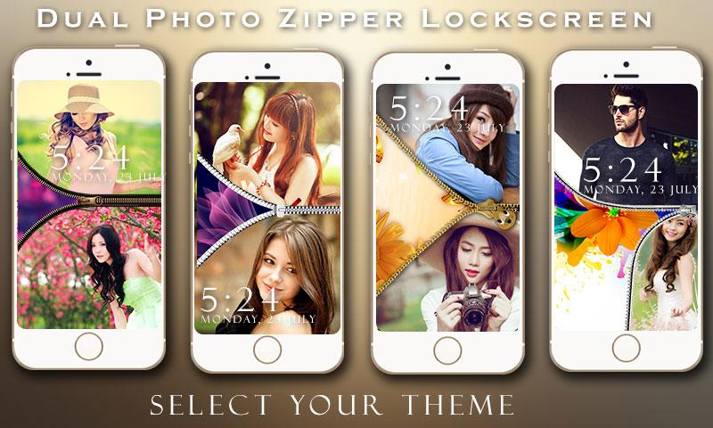 Dual Photo Zip Lock Screen:Amazon.com:Appstore for Android