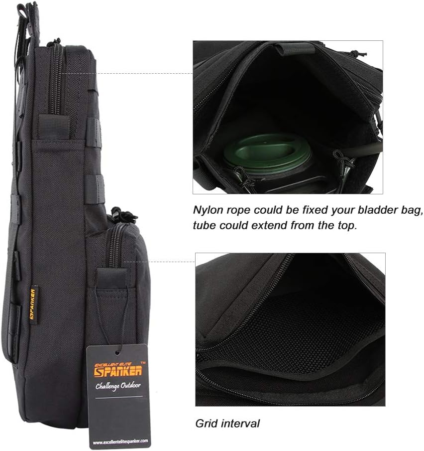 EXCELLENT ELITE SPANKER Hydration Pack for 3L Hydration Water Bladder ...