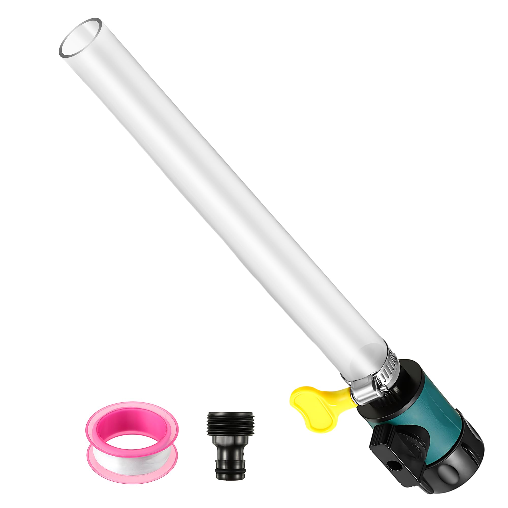 Gulfmew RV Gravity Water Fill Adapter Set, 3/4'' ON/Off Valve, 5/8 ...