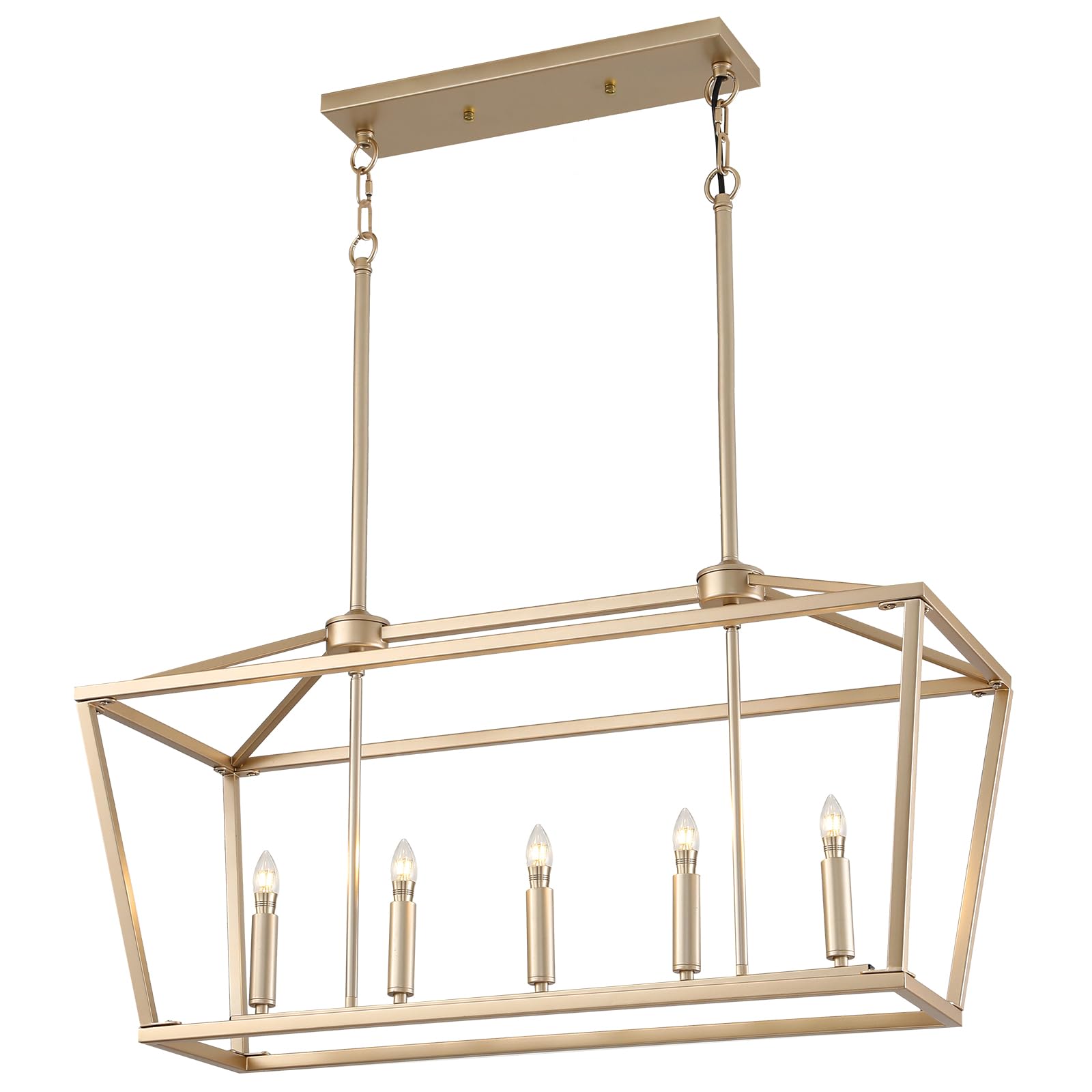 Champagne Gold Light Fixtures