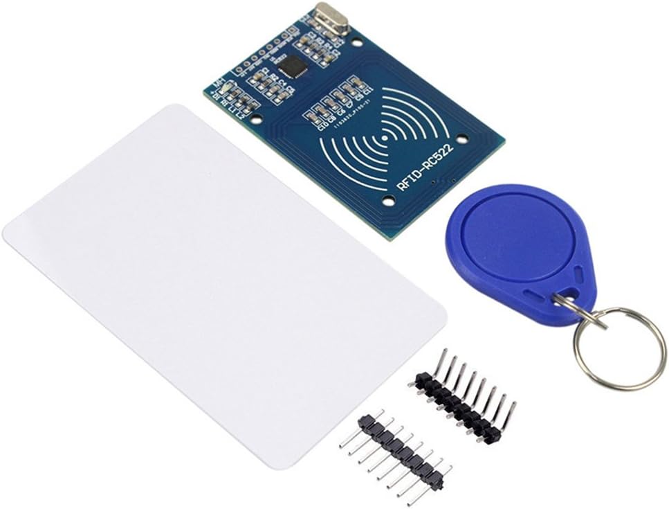 RFID Kit, MFRC RC522 RFID-RC522 RF IC Card Reader Sensor Module with S50 13.56MHz RFID Smart ...