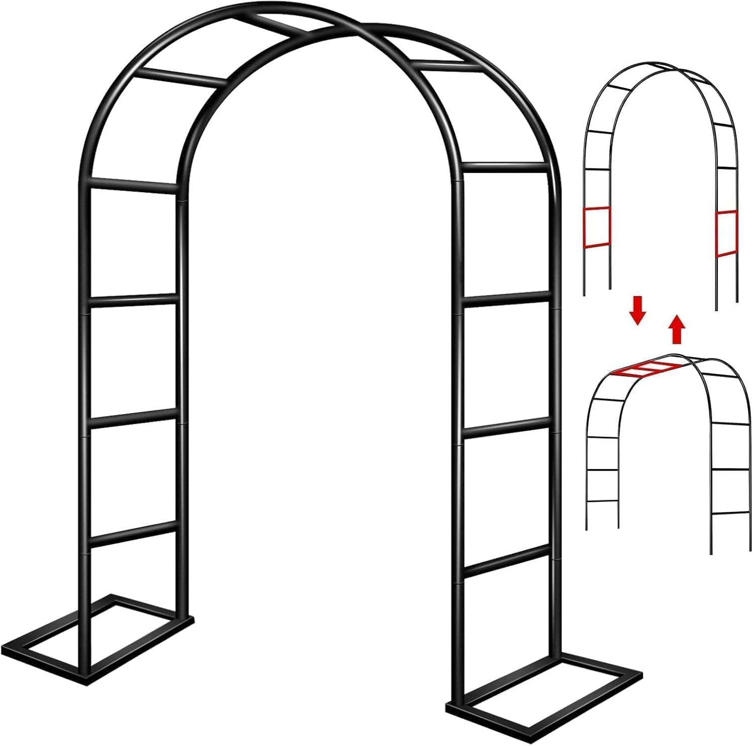 Garden Arch Trellis for Climbing Plants Outdoor Wedding Arches for ...