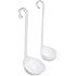 Amazon.com: Chef Craft 20584 Plastic Mini Ladles in 2 Sizes, Set of 4 ...