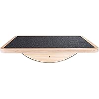 StrongTek Professional Wooden Balance Board, Rocker Board, Wood ...