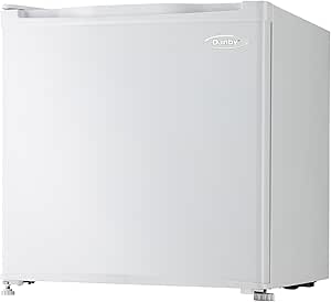 Danby 1.6 Cubic Feet Compact Refrigerator-White (DCR016A3WDB) : Amazon ...