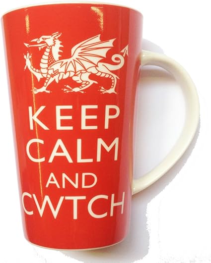 Wales Welsh Mug - 'Keep Calm and Cwtch': Amazon.co.uk: Sports & Outdoors