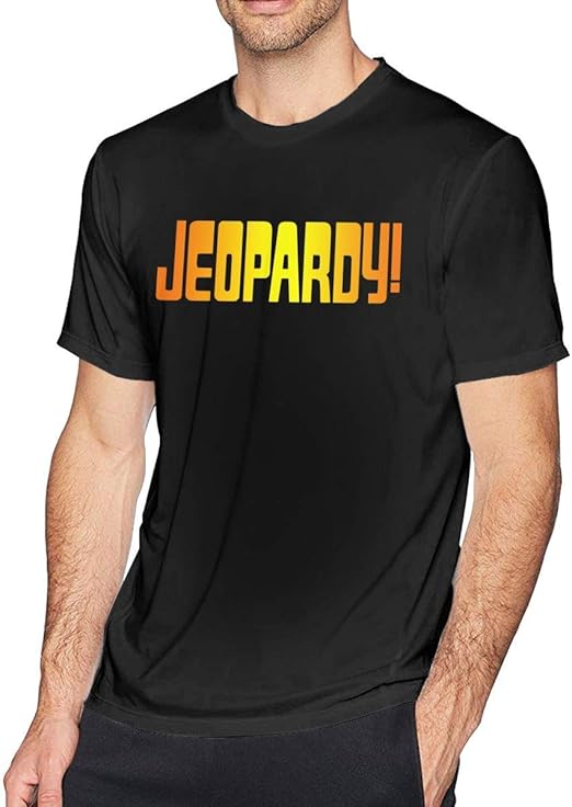 LuisaTees Jeopardy! Season 1 Logo Mens T-Shirts: Amazon.ca: Clothing ...