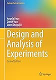 Amazon.com: Design and Analysis of Experiments (9781118146927): Douglas ...