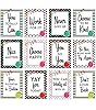 Schoolgirl Style Black, White & Stylish Brights 8.5" x 11" Motivational ...