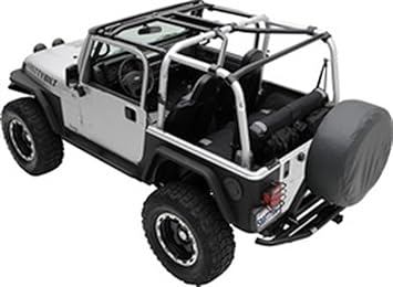Smittybilt 76901 SRC Cage Kit for Jeep JK 2-Door - 6 Piece, Roll Bars ...