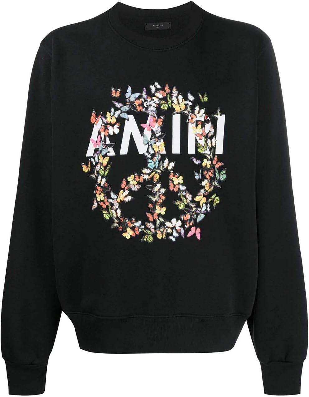 Moda De Lujo | Amiri Hombre Y0M02356TEBLACK Negro Algodon Sudadera ...