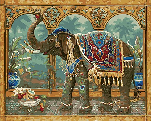 Elephant Paint By Number Kits • Paint By Number For Adults