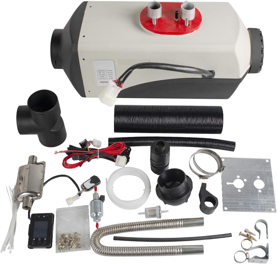 Amazon.com: Air Diesel Fuel Heater, Lolicute 8KW 12V Air diesel Fuel ...