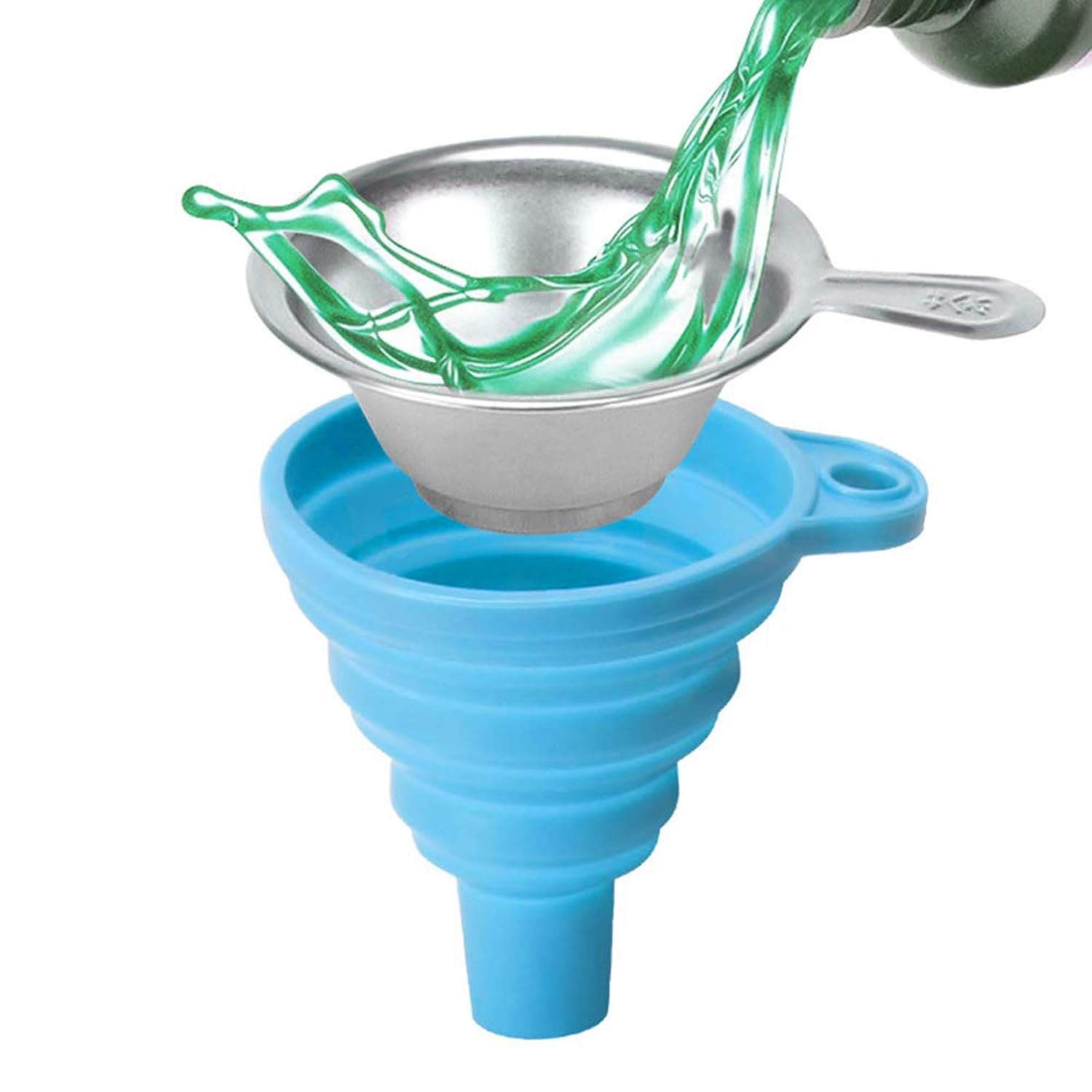 Silicone Foldable Funnels, Collapsible Funnel Silicone, 3D Printer ...