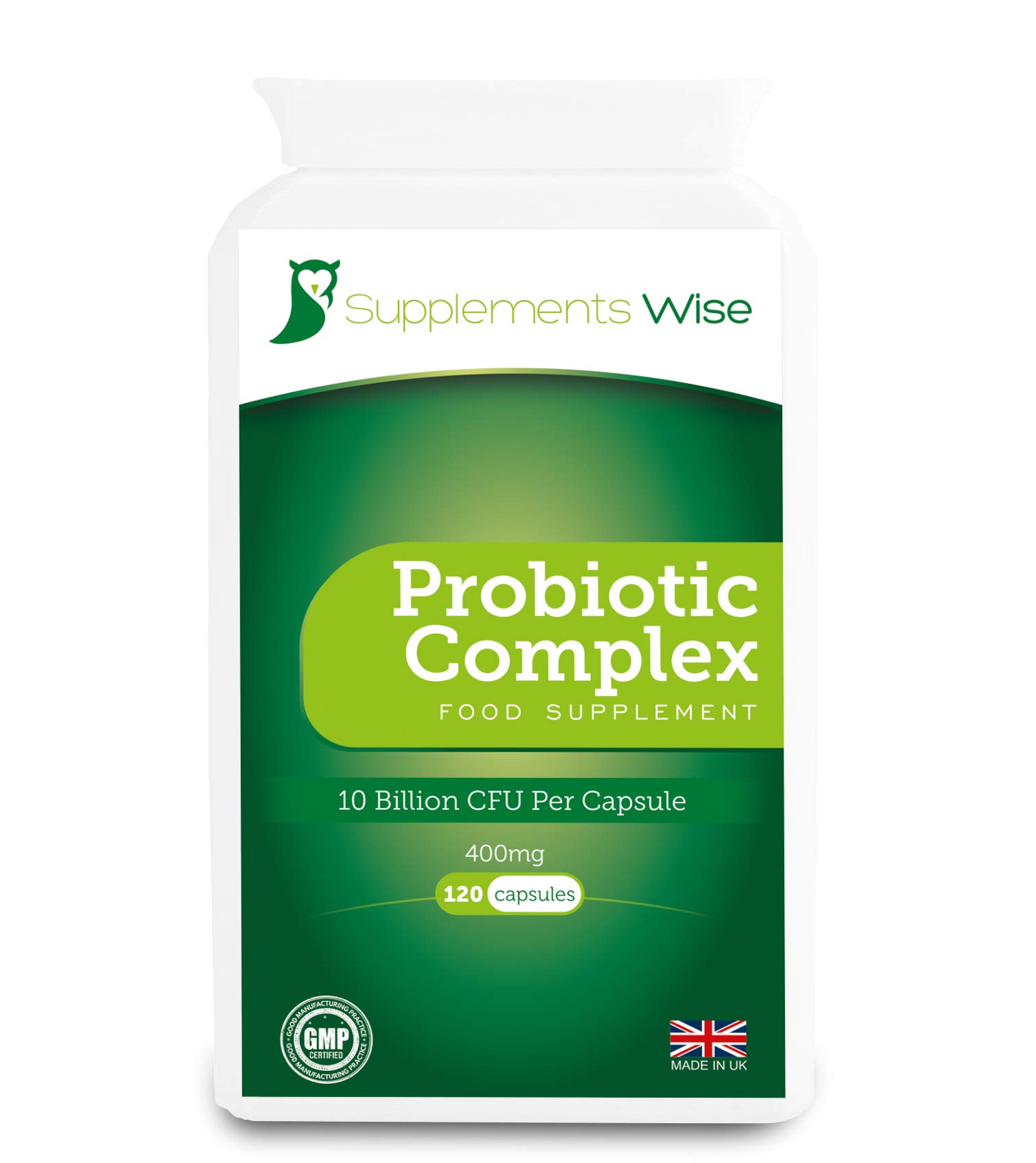 Probiotic Capsules 120 X 10 Billion Cfu High Strength Lactobacillus ...