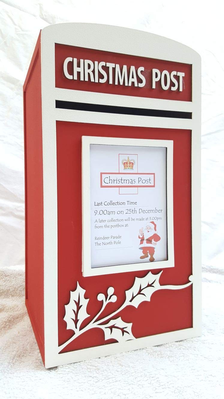 Christmas Card Post Box - Festive Letter/Mail Box : Amazon.co.uk ...