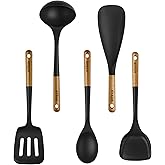 Amazon.com: Marbled 5 Piece Kitchen Utensil Set by CIROA | Set of 5 ...