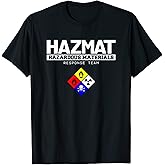 Amazon.com: HAZMAT Hazardous Material Response Team Technician T-shirt ...