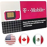 Amazon.com: T-Mobile Prepaid SIM Card Unlimited Talk, Text, and Data in ...